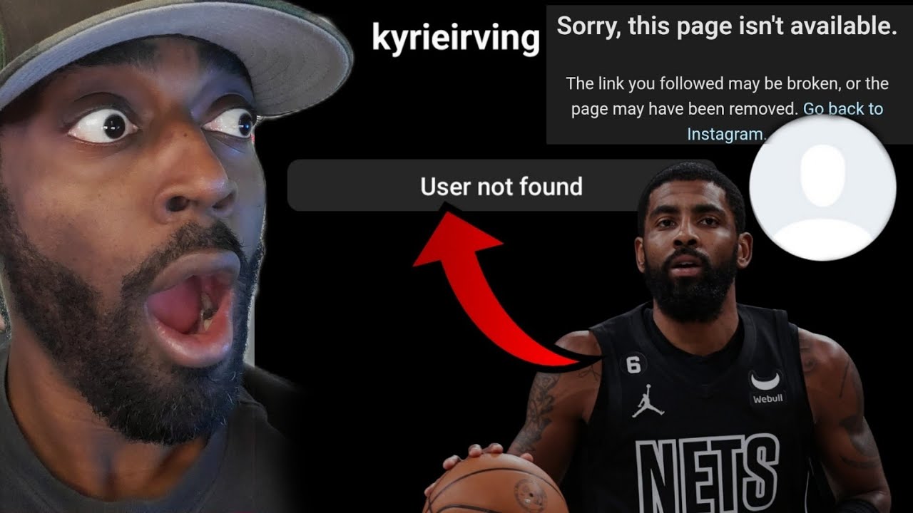 BREAKING NEWS: Instagram Deleted & Removed Kyrie Irving Page For ...