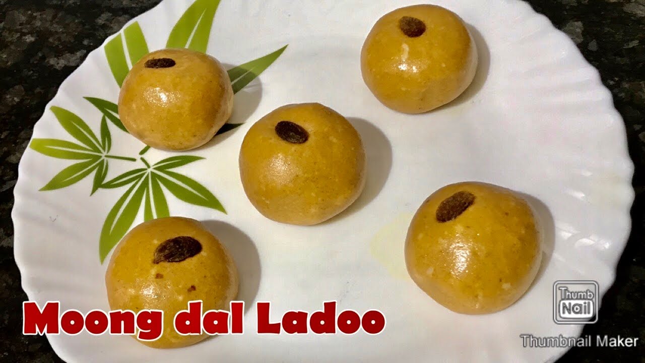 Moong Dal Ladoo Recipe| |How to make Moong dal ladoo| Indian sweet ...