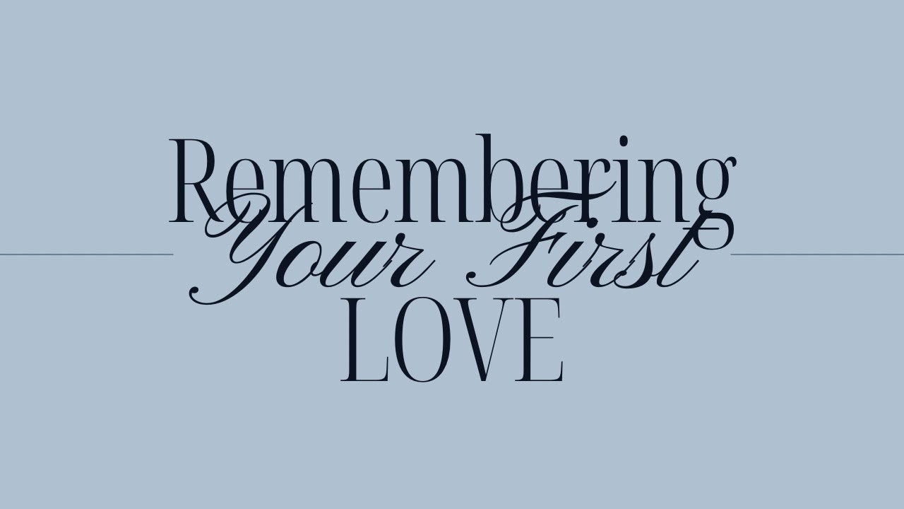 Remembering Your First Love | Esteban Diaz | Shield of Faith PC - YouTube