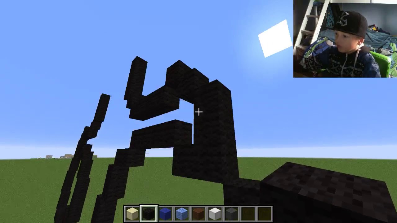 How to build a Minecraft Pokemon Snorlax - YouTube