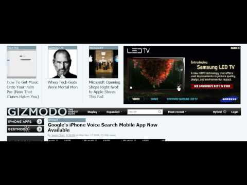 Samsung LED TV banner ad - YouTube