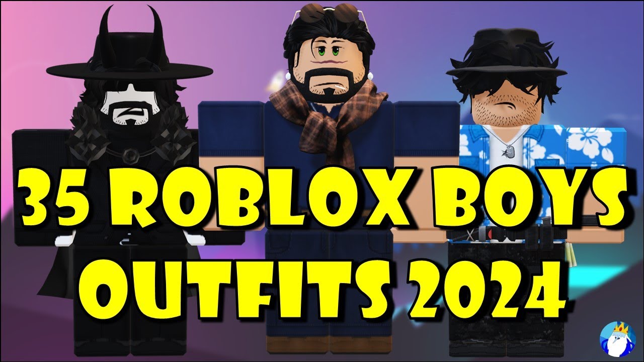 35 Roblox Boys Outfits 2024 - YouTube