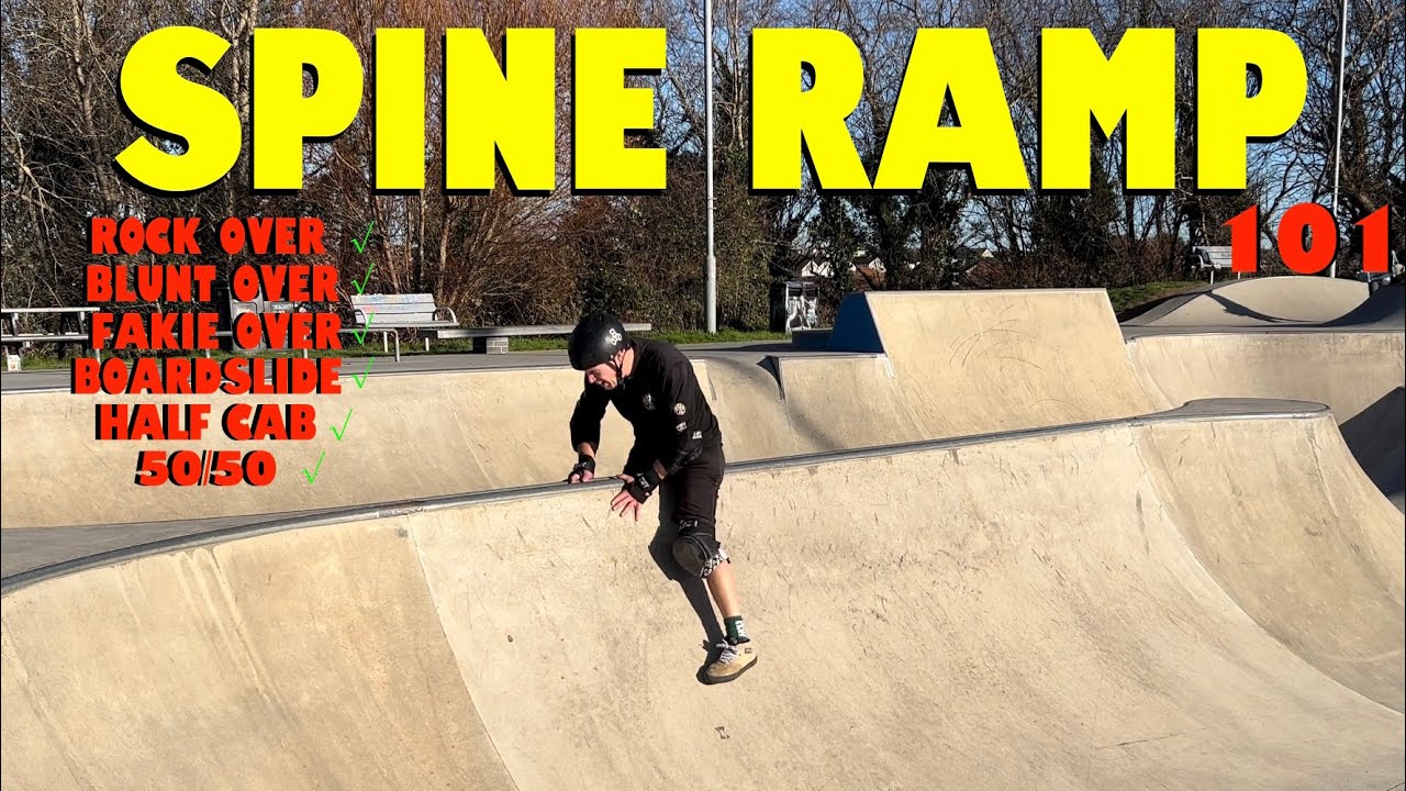 Spine Ramp 101 - Full Session Mic'd Up #skateboarding - YouTube