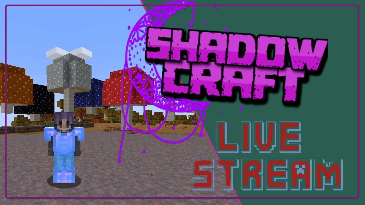 Finally Building My House! SHADOWCRAFT SMP STREAM! - YouTube