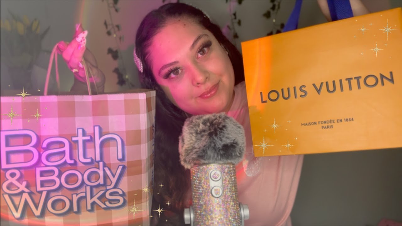 ASMR Bath & Bodyworks & LV Haul👜 // Fast Tapping & Whispers🤫 - YouTube