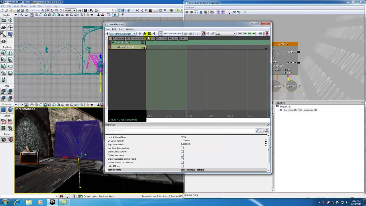 Unreal Development Kit UDK Tutorial 59 Matinee Interface YouTube 1080p ...