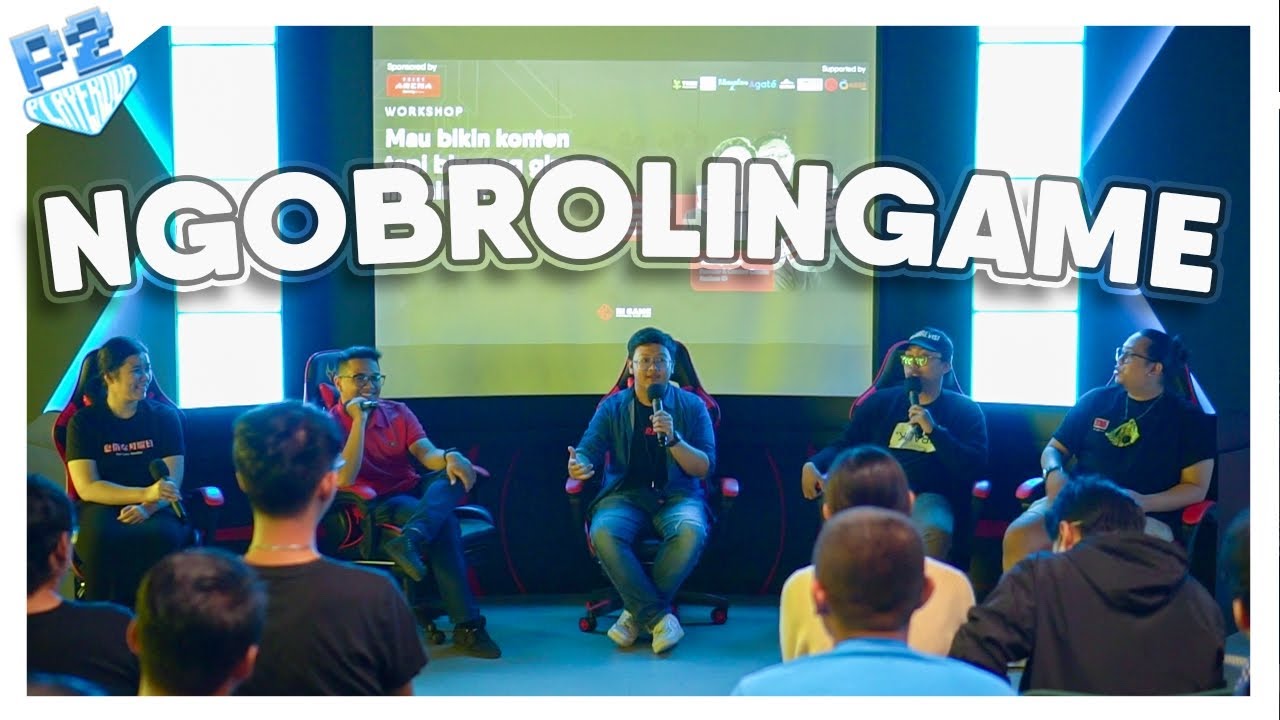 NGOBROLINGAME di Point Arena Gaming House Bandung! | P2 Vlog - YouTube