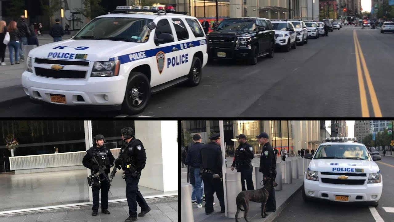 Port Authority Police On High Alert Outside Of The Freedom Tower - PAPD ...
