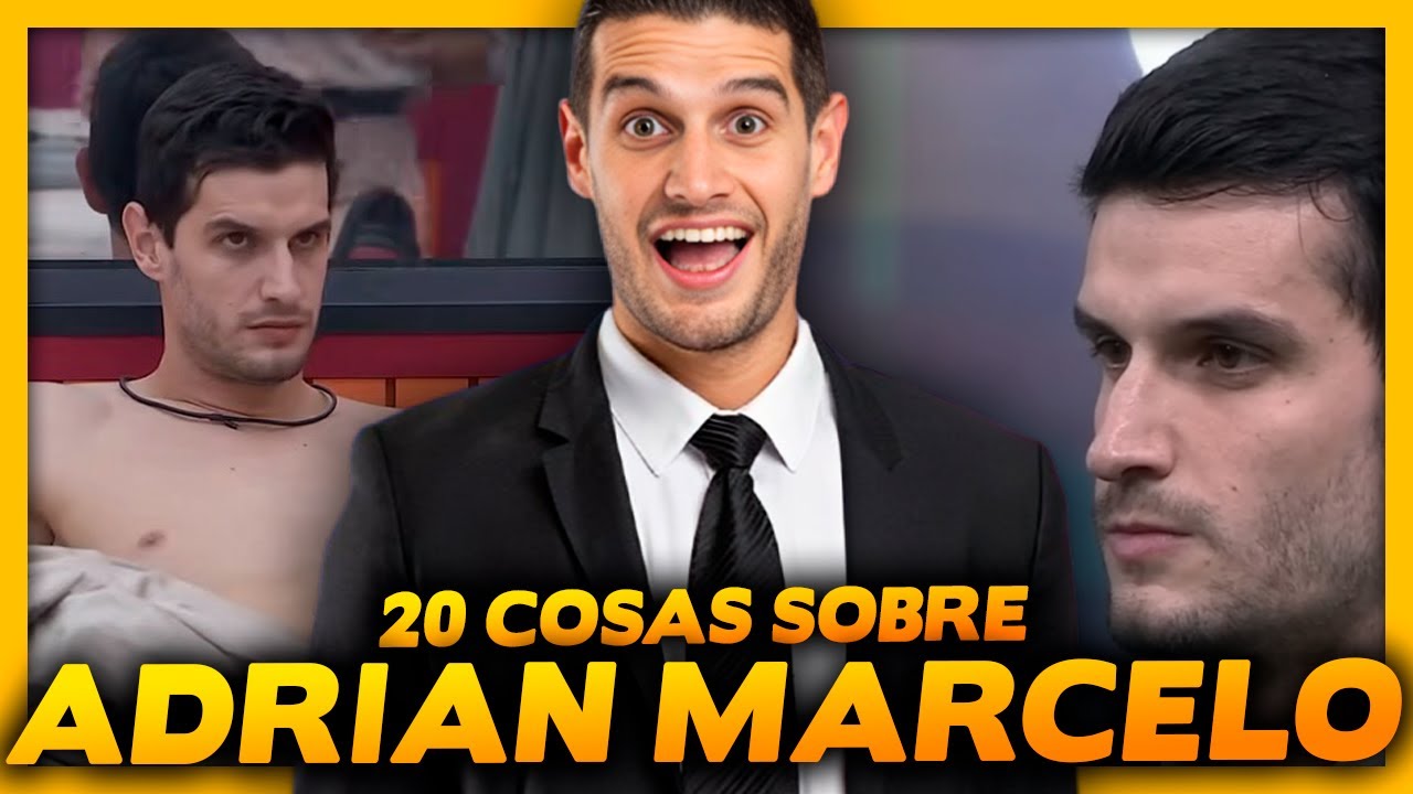 20 Curiosidades sobre ADRIAN MARCELO Qué No Sabías - YouTube