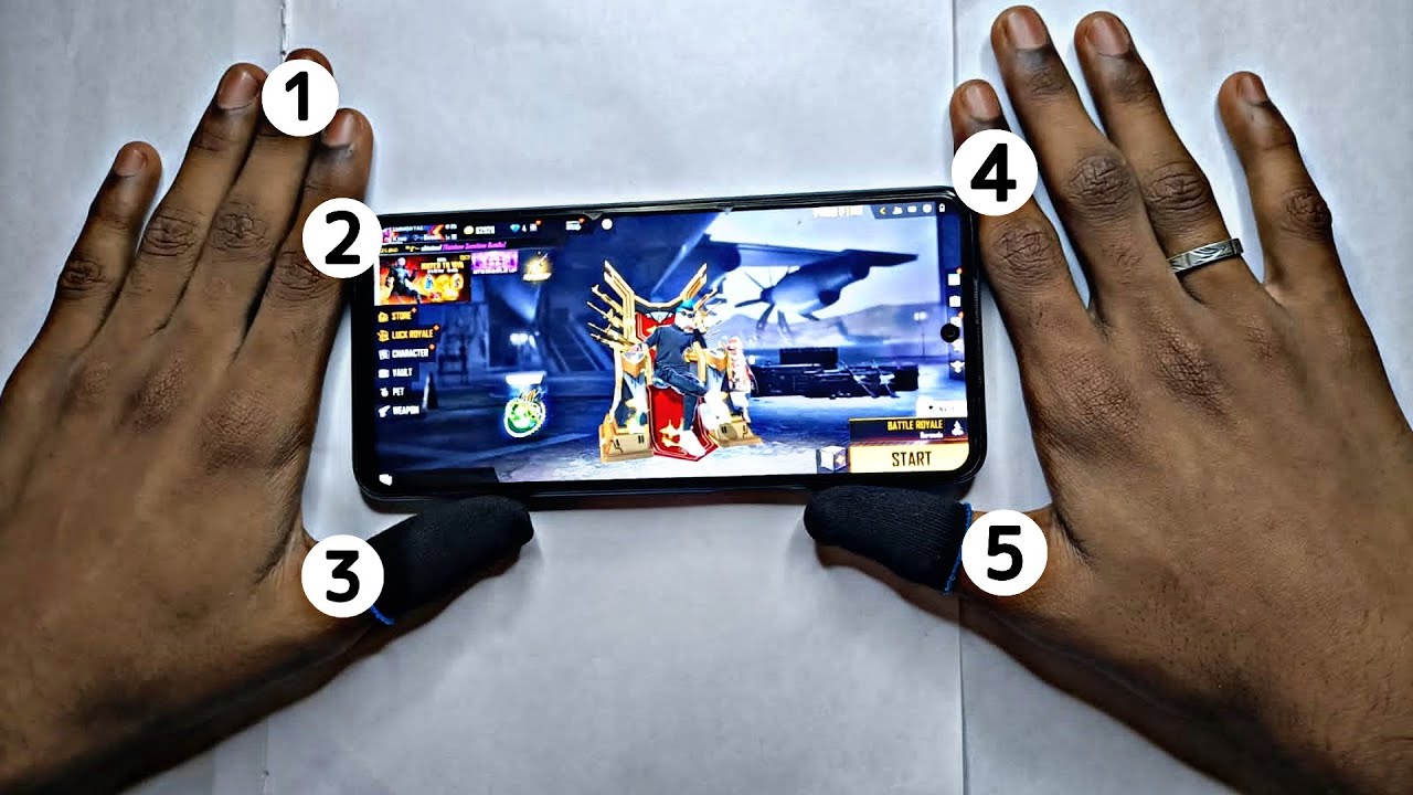 5 finger claw ff custom hud 6.0 - YouTube