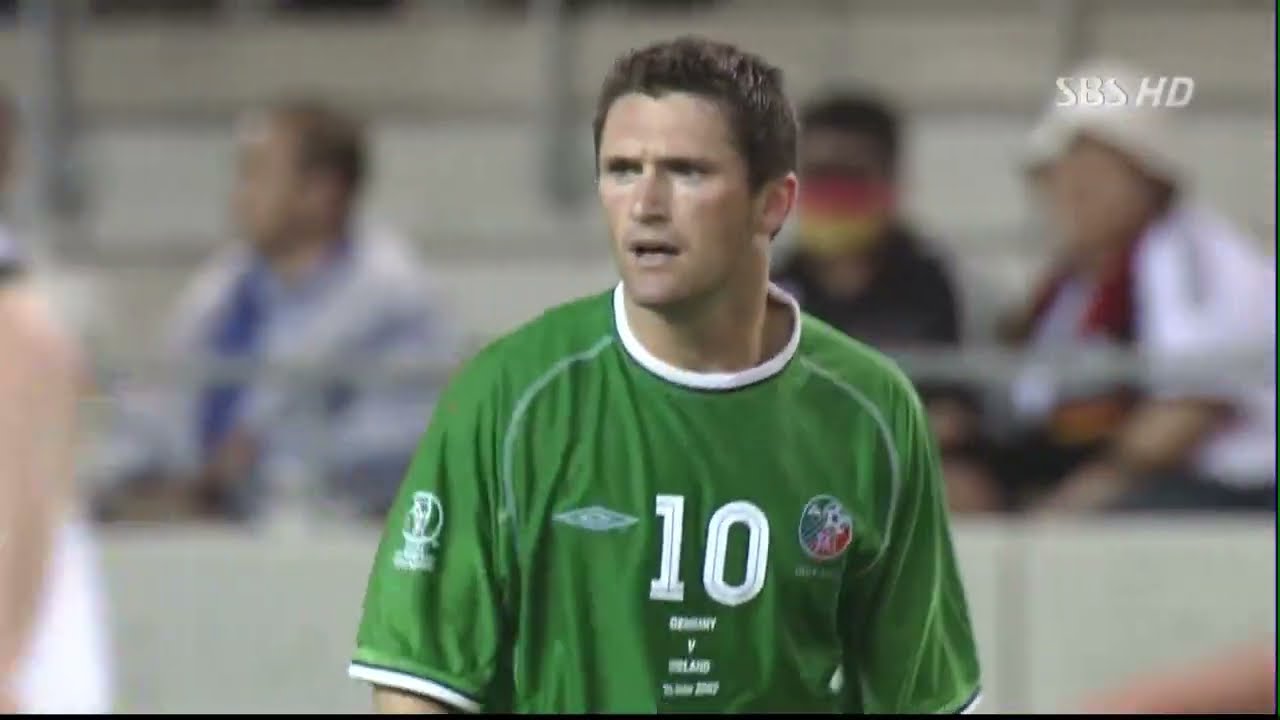 Robbie Keane equaliser vs Germany 2002 World Cup [HD] - YouTube