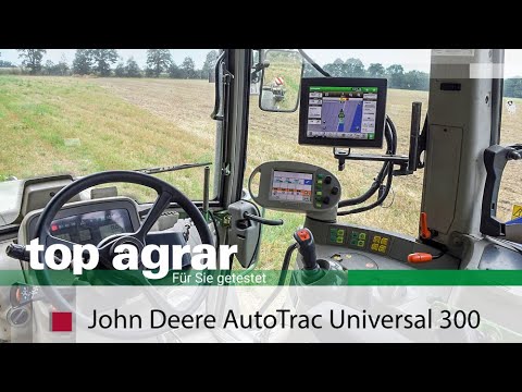 John Deere ATU 300 Lenksystem im top agrar Praxistest auf Fendt Vario ...