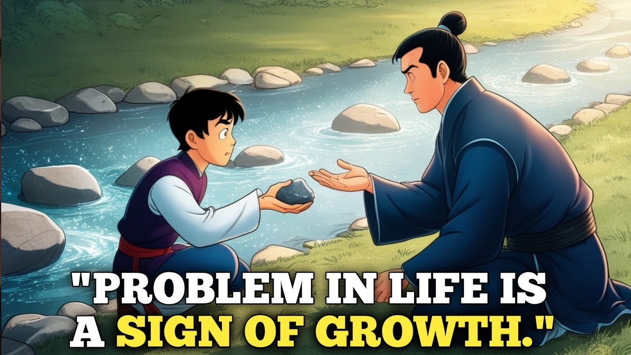 "PROBLEM IN LIFE IS A SIGN OF GROWTH." The Wise Monk and the Struggling ...