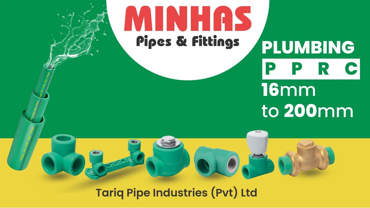 Minhas PPRC Pipes and Fittings | PPRC | IMPP | pipes & fittings | Plumbing | Sewerage - YouTube