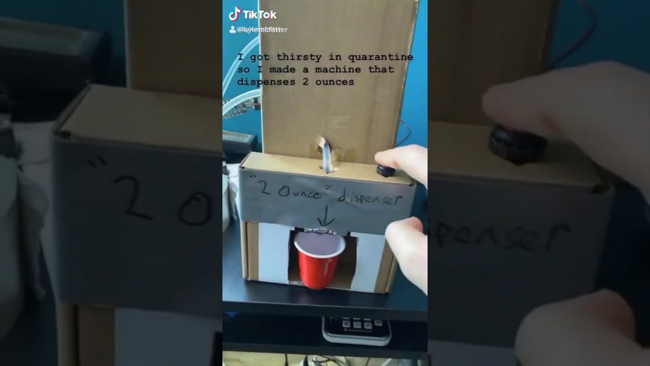 Cardboard Shot Dispenser Tutorial - YouTube