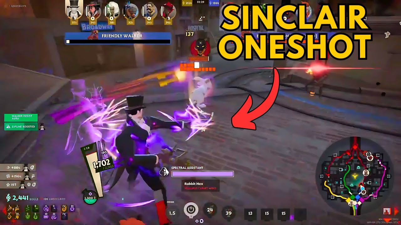 How To Oneshot With Sinclair - Deadlock Daily Clips Ep 127 - YouTube