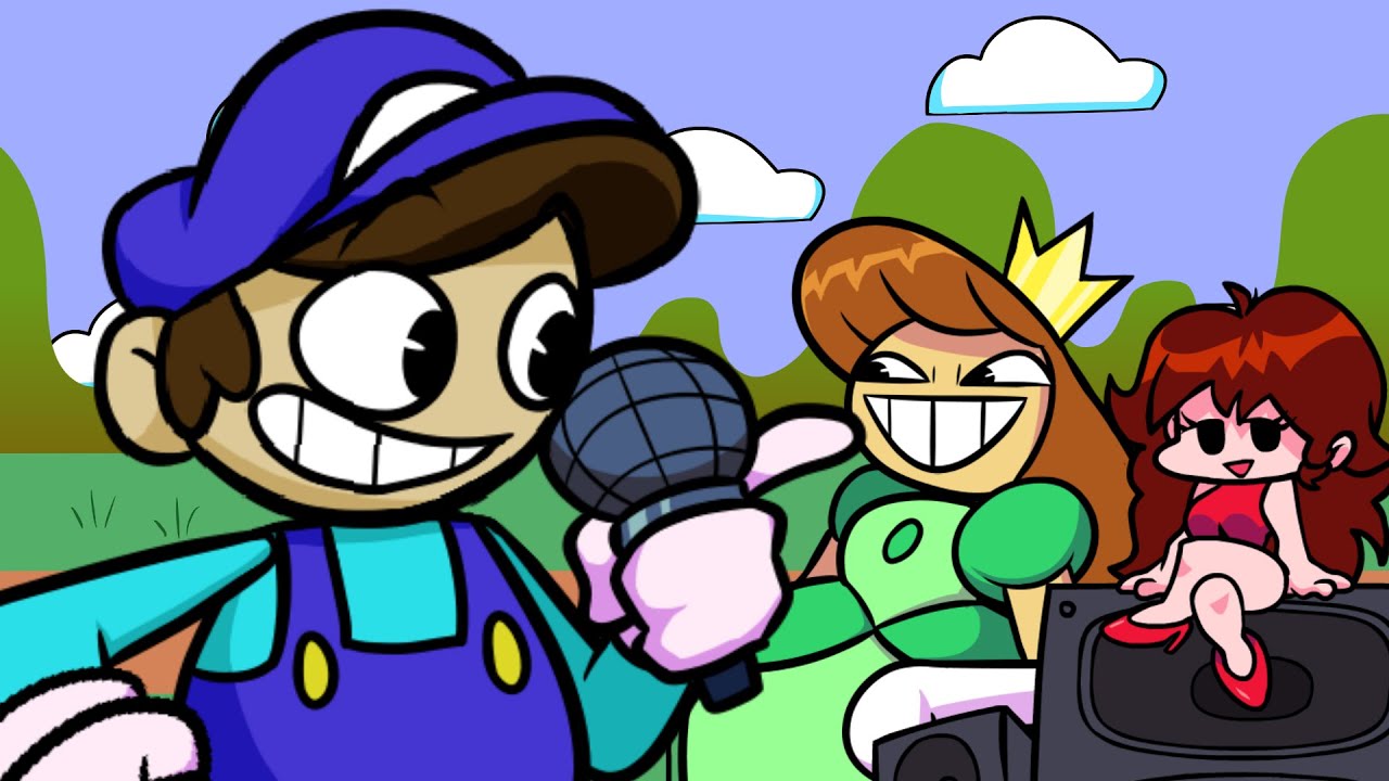 Showcase: Super Sammy Song (Hector's Game Concept FNF Mod) - YouTube