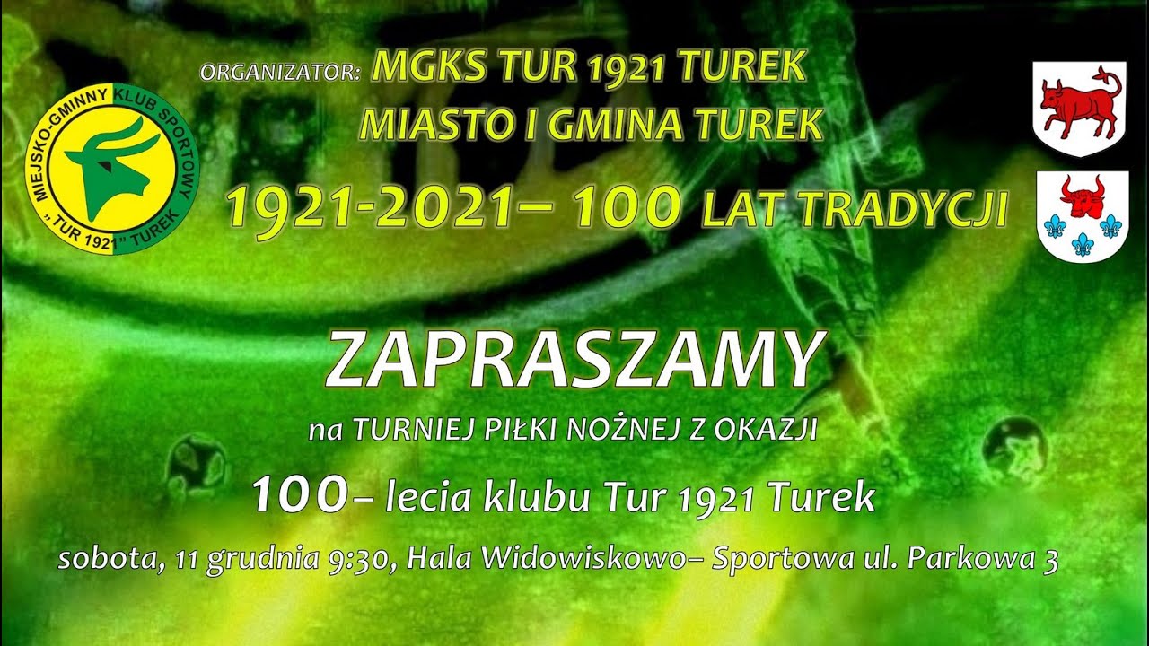 Turniej Halowy na 100 -lecie Tur Turek, 11.12.2021 - YouTube