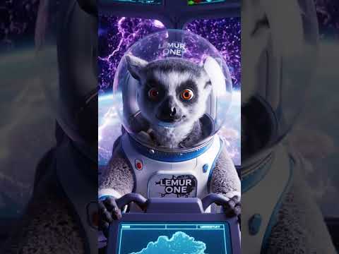 🚀 Astronaut Lemur: Epic Space Rescue Mission! 🌌