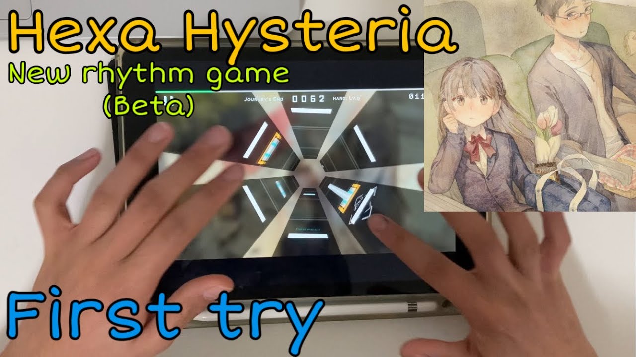 【Hexa Hysteria】Hexagon Gameplay | New Rhythm Game (Beta) | First try ...