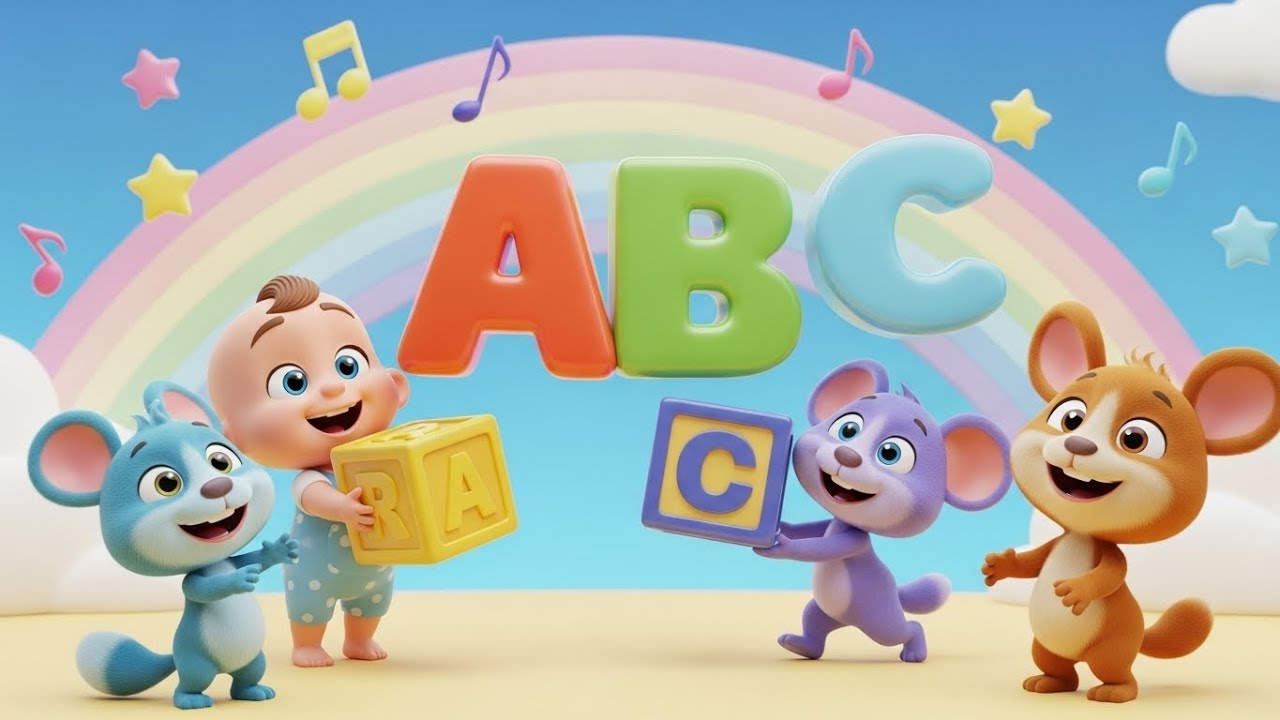 ABC Alphabet Song for Babies 🔤🎶 | Learn Letters A to Z | Fun Kids Rhyme ...