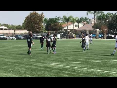 Roman Holliday LA Galaxy Academy U14 MLS Next Goal #2 vs FC Golden State - YouTube