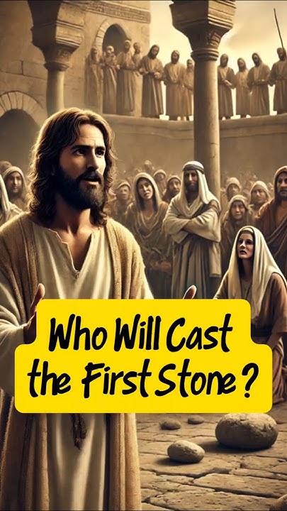 Without Sin? Cast the First Stone 🪨🙏 | A Lesson in Grace - YouTube