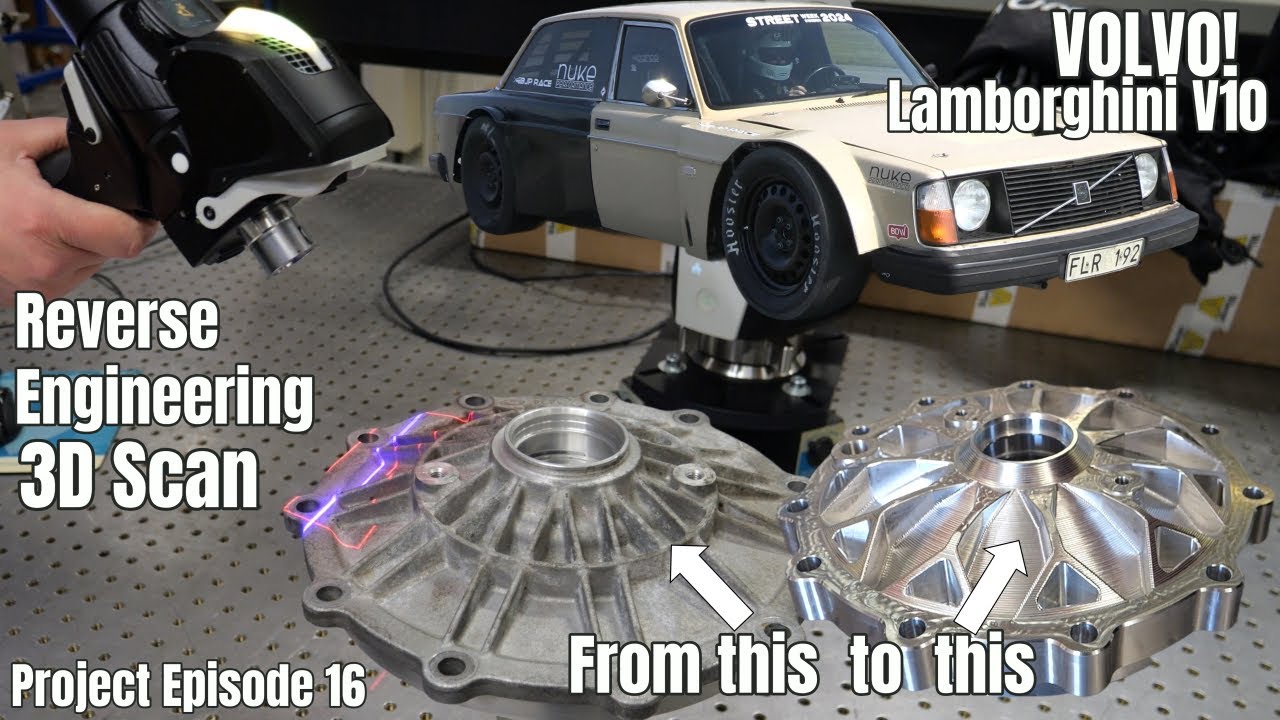 Reverse Engineering and Build Strong Parts for my Mid-Engine Volvo V10 ...