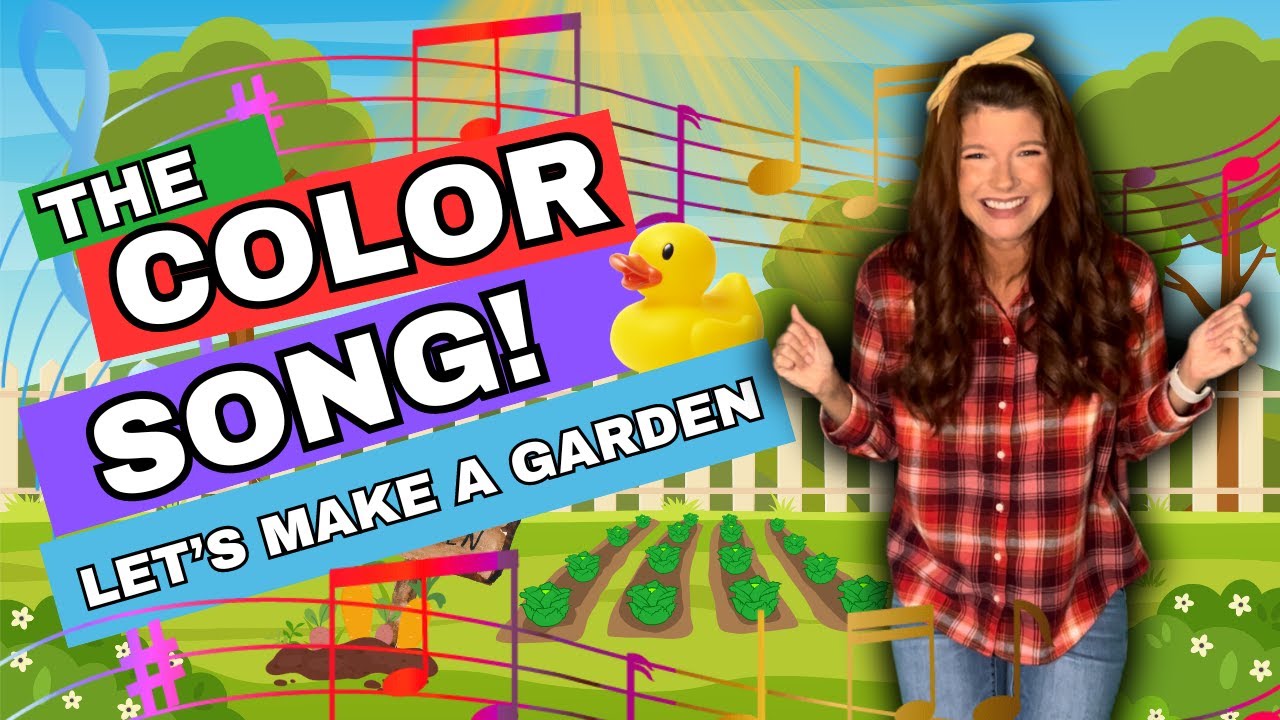 The Color Song: Let's Make a Garden! Songs with Mrs. Diane - YouTube