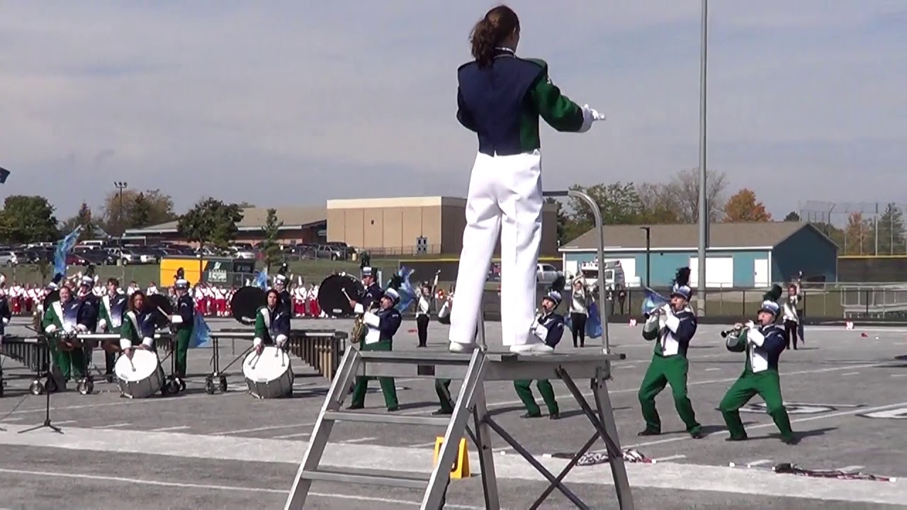 Lapeer Lightning Marching Band (Swing,Swing,Swing) 10-7-17 - YouTube