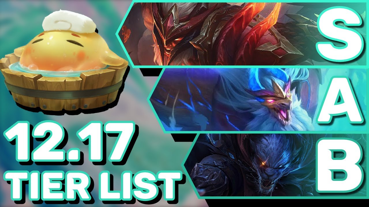 My Strategy & Tierlist For Climbing Patch 12.17 | TFT Guide Teamfight ...