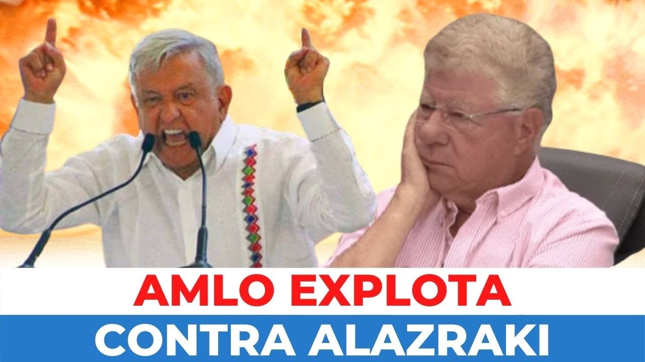 AMLO otra vez EXPLOTA contra CARLOS ALAZRAKI: es alumno de Goebbels ...