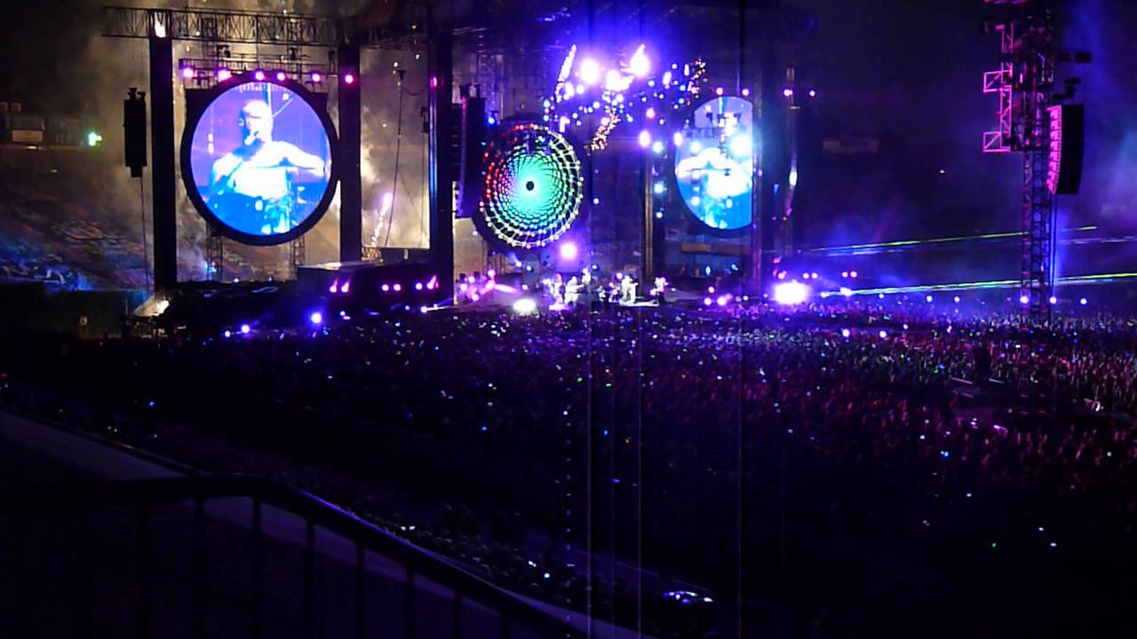 Coldplay live, Auckland November 2012 - YouTube