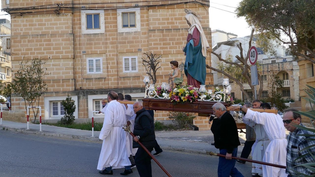 Our Lady of Sorrows Ta Xbiex MALTA Procession DULURI 2019 - YouTube