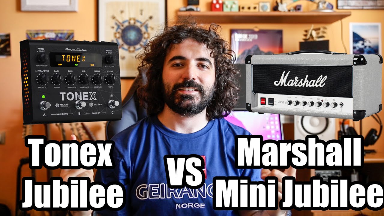 IK Multimedia Tonex "Silver Jubilee" Model VS Marshall Mini Jubilee ...