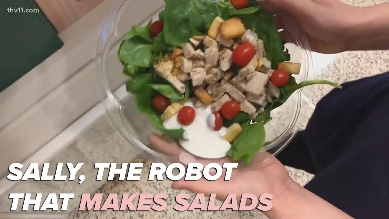 Meet Sally, the salad making robot - YouTube
