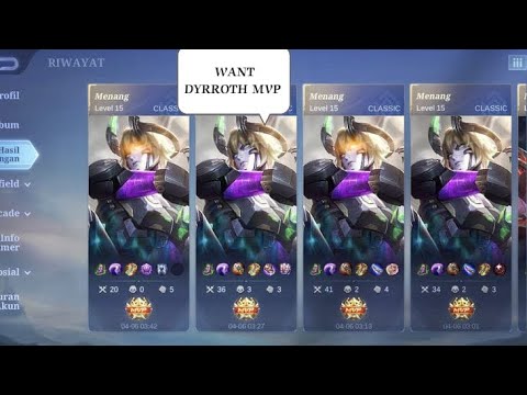 DYRROTH GAMEPLAY__ MLBB - YouTube