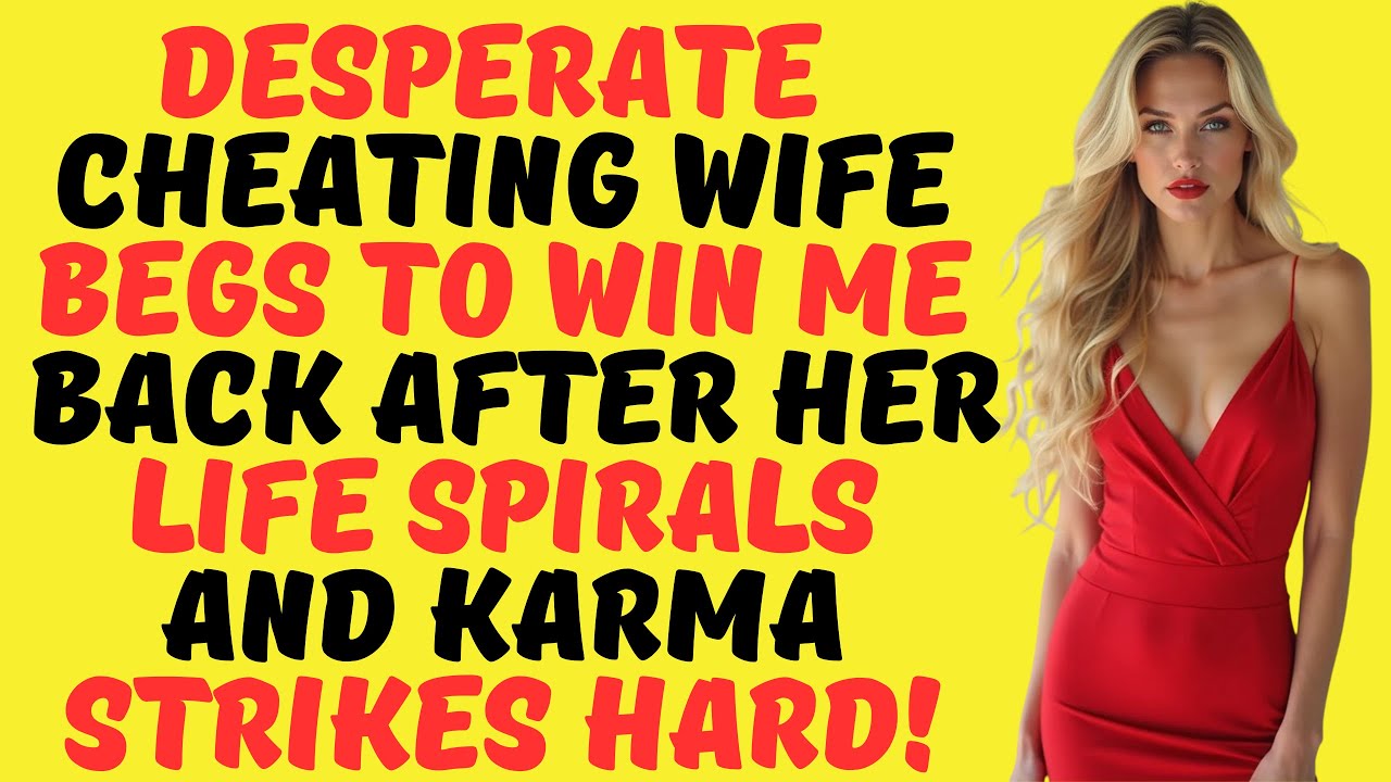 DESPERATE CHEATING WIFE BEGS TO WIN ME BACK AFTER HER LIFE SPIRALS AND ...