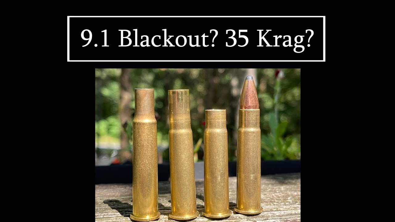 9.1 Blackout? 35 Krag? Working with an Interesting Wildcat Cartridge ...