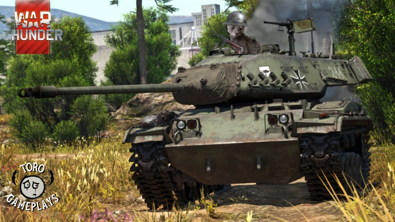 WARTHUNDER Lekpz m41 y primera nuclear grabada - YouTube