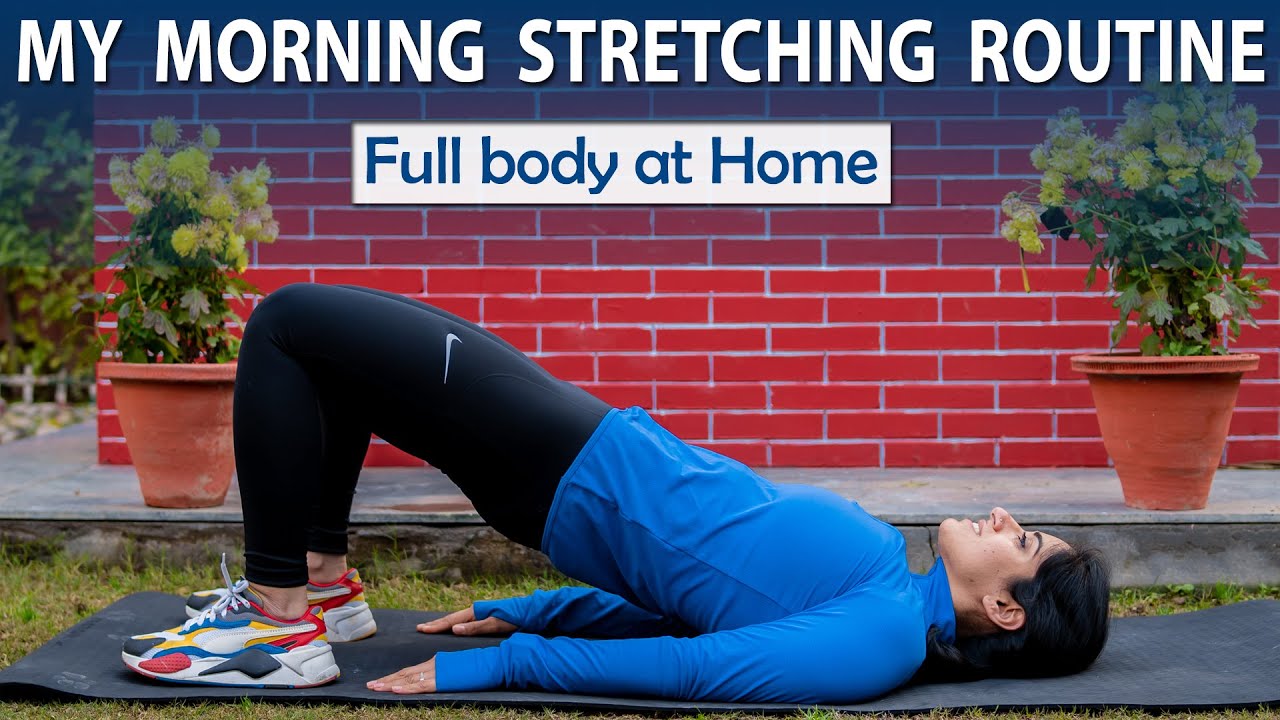 Quick & Easy 7-Minute Stretching Routine at Home | By GunjanShouts ...