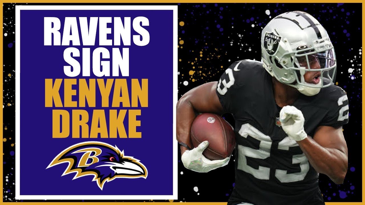 RAVENS SIGN KENYAN DRAKE!!!! A GREAT ADDITION TO THE BACKFIELD - YouTube