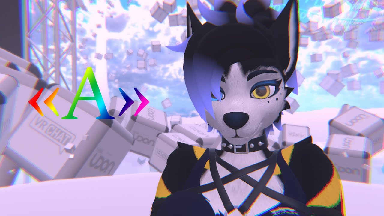 [MMD] VRChat RAINBOW - A [Full HD 60 FPS] - YouTube