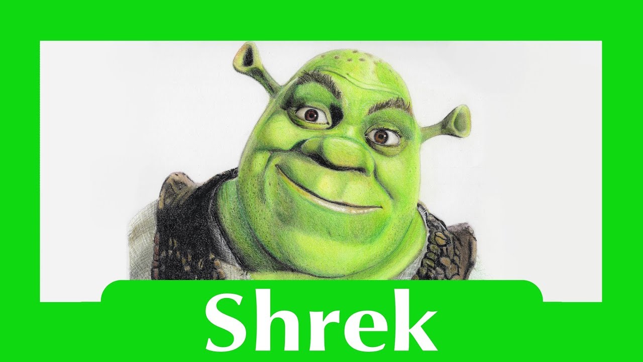 Drawing Shrek (Short Version) - YouTube