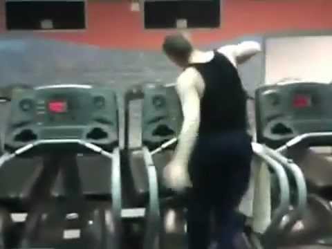 Funny Dancing On TreadMILL FAiL - YouTube