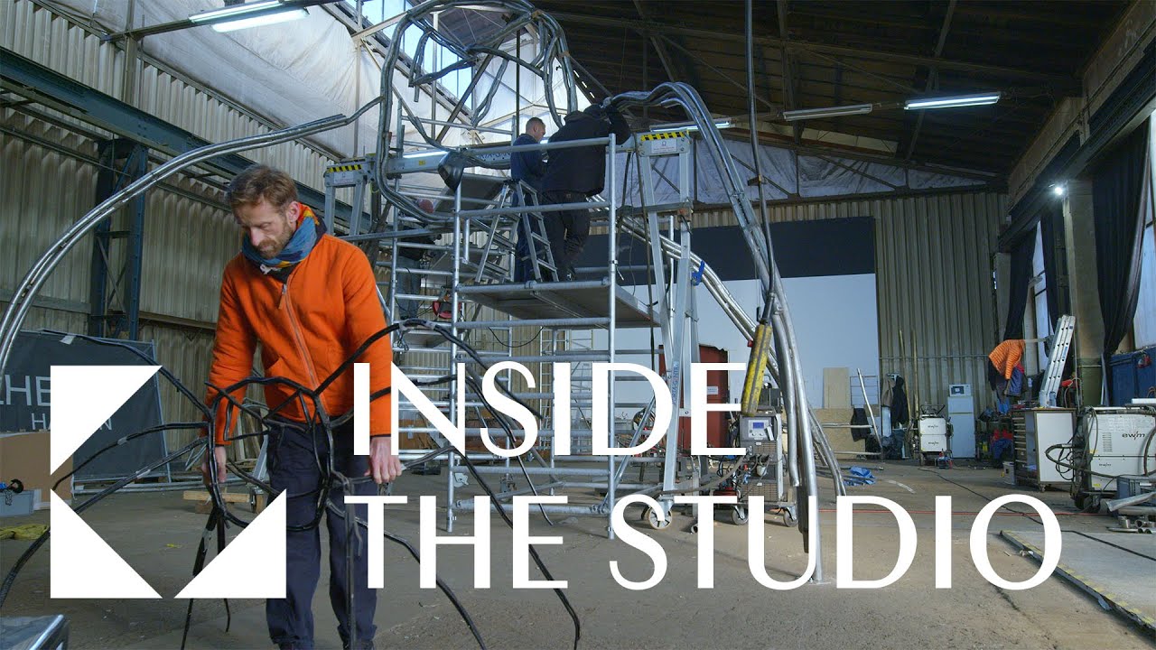 INSIDE THE STUDIO - Petrit Halilaj - The Roof Garden Commission / The Met, New York - YouTube