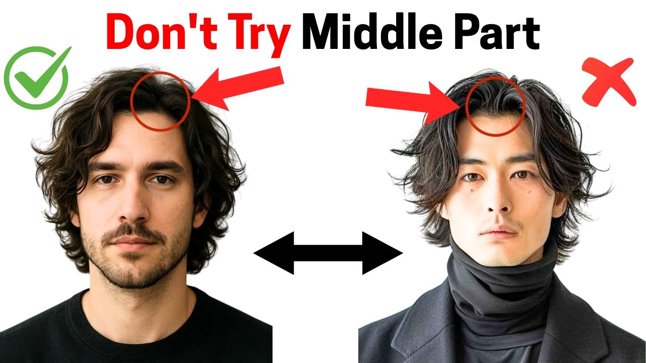 Style a Textured Middle Part hairstyle in 2025 - YouTube