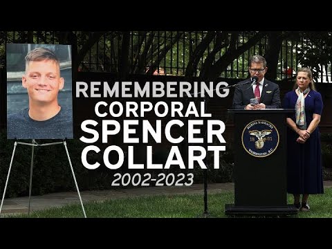 Remembering Cpl. Spencer Collart - YouTube