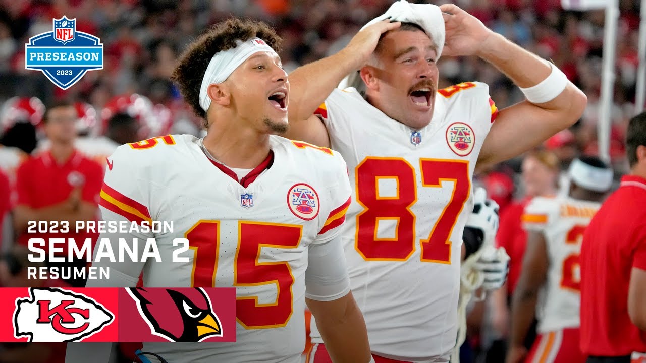 Kansas City Chiefs vs. Arizona Cardinals | Pretemporada NFL 2023 ...