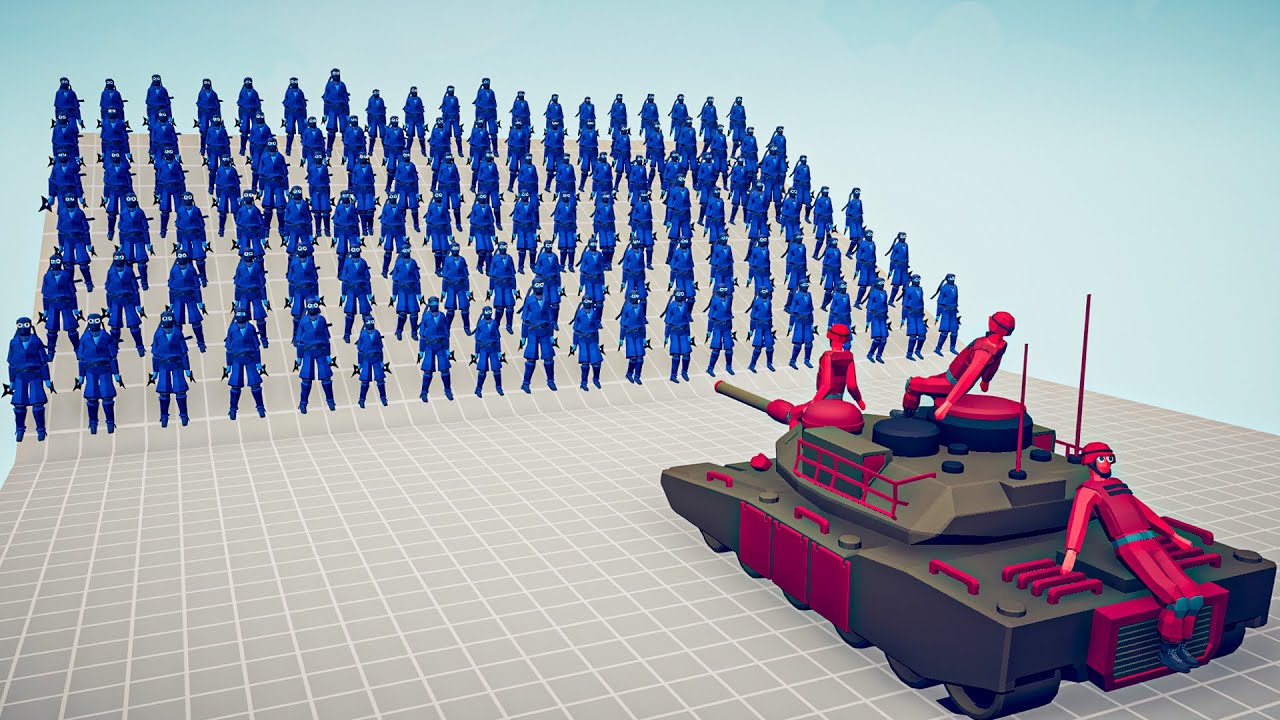 NINJA ARMY vs EVERY GOD - Totally Accurate Battle Simulator TABS - YouTube